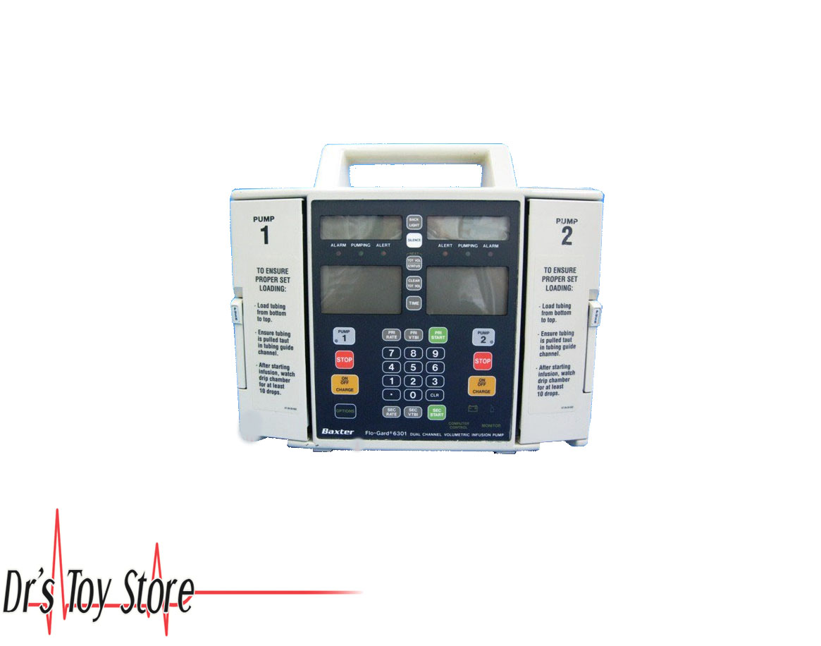 Baxter Flo-Gard 6301 Infusion Pump at discount prices at Dr's Toy Store